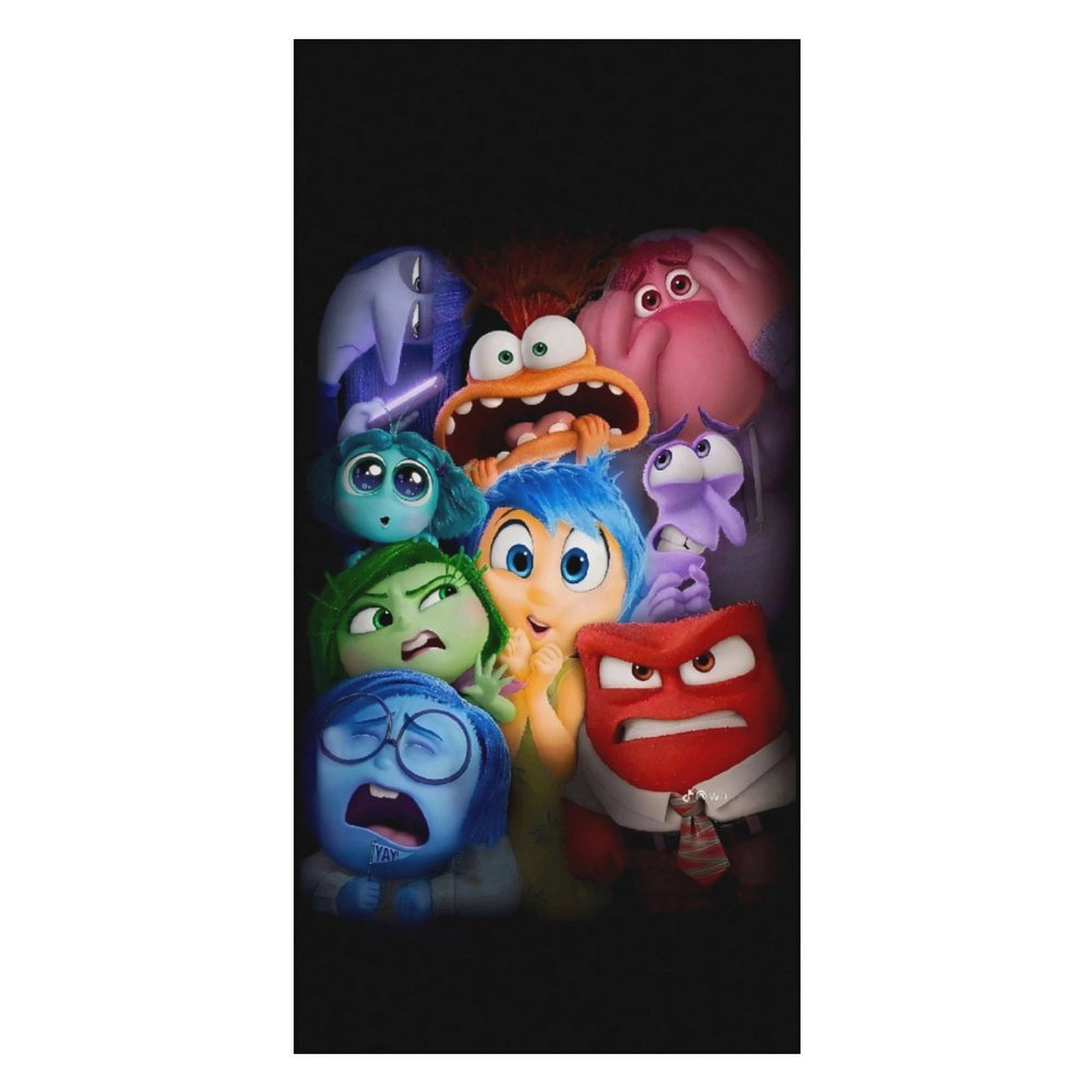 Pixar Inside Out 2 Current Mood Many Emotions 005 Oversized Beach ...