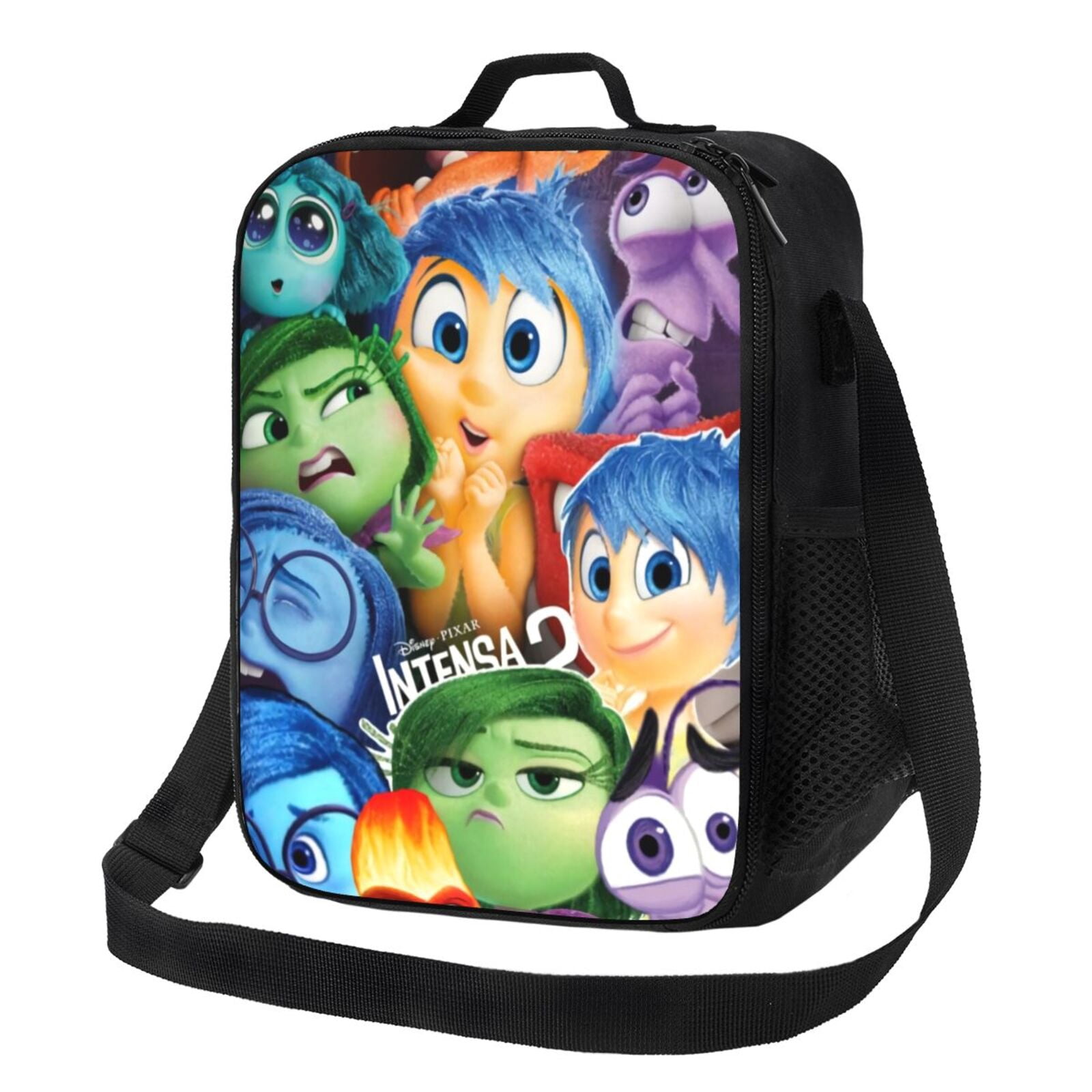 Pixar Inside Out 2 Current Mood Many Emotions 12 Crossbody Lunch Bag ...