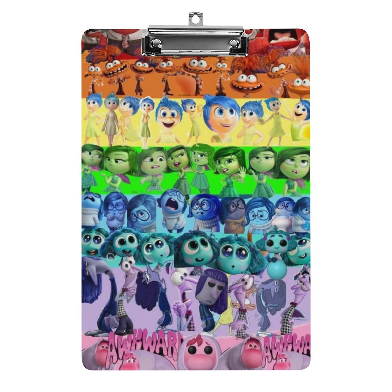Pixar Inside Out 2 Current Mood Many Emotions 5498 Acrylic Clipboard A4 ...