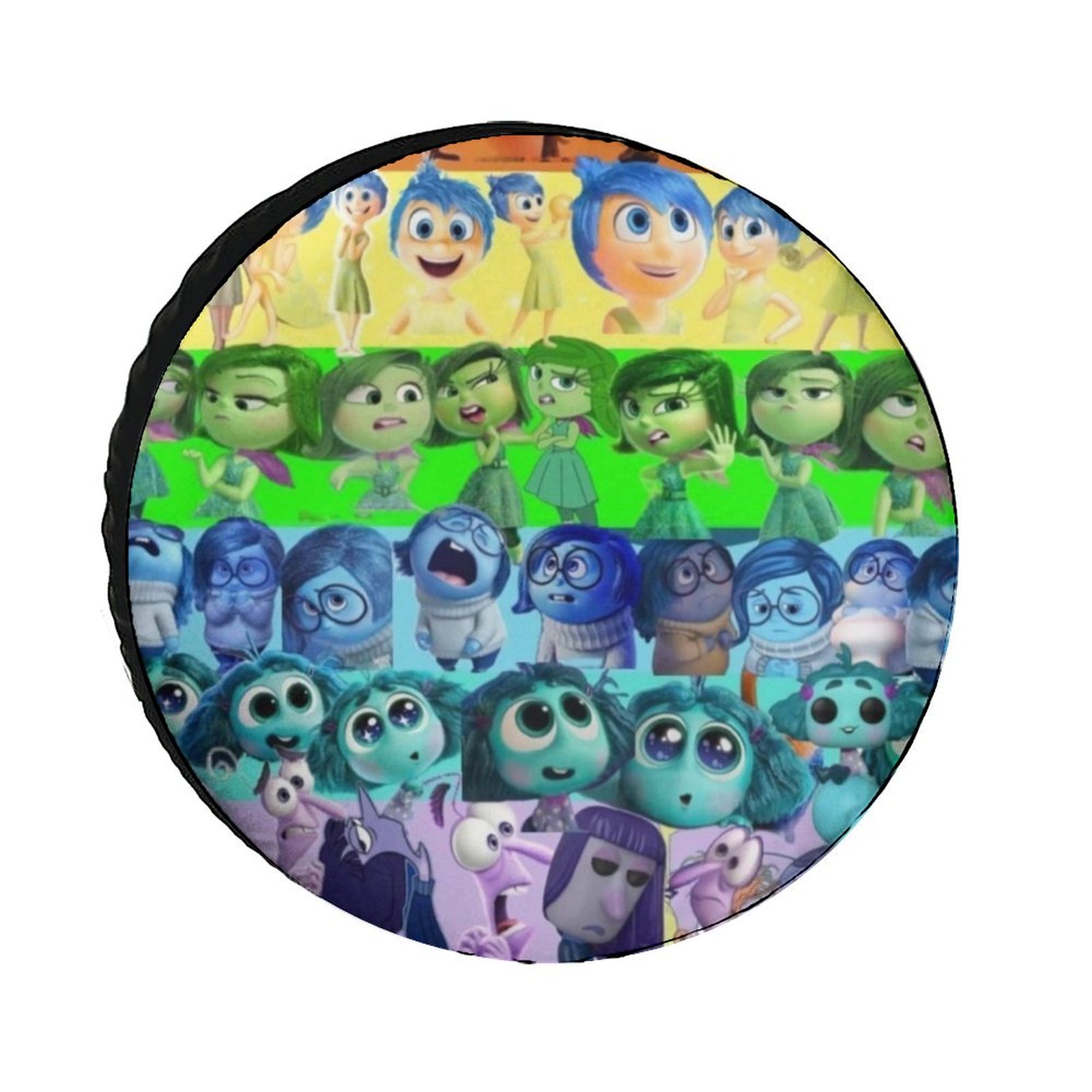 Pixar Inside Out 2 Current Mood Many Emotions 5498 Waterproof Oxford ...