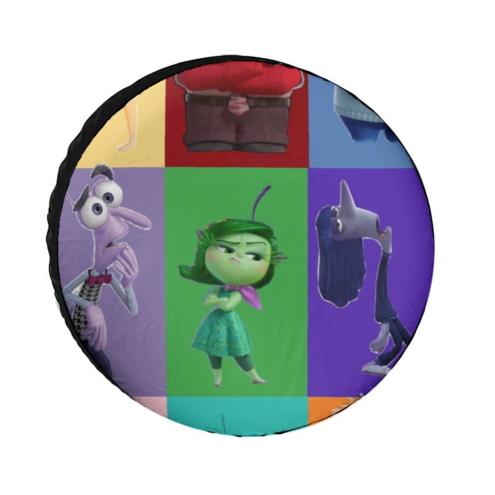 Pixar Inside Out 2 Current Mood Many Emotions 6 Waterproof Oxford Tire ...