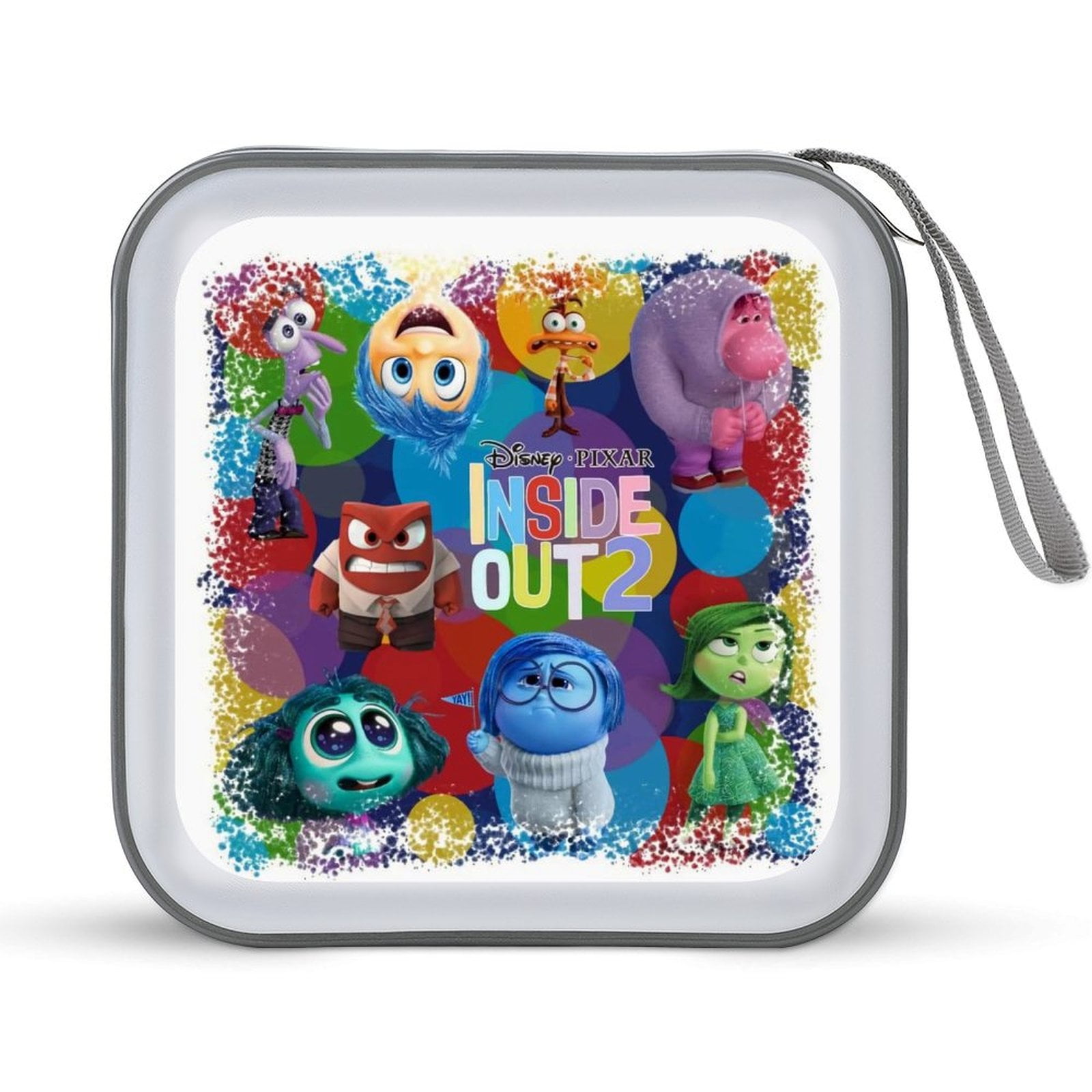 Pixar Inside Out 2 Feel All Your Emotions Vintage CD Case, 40 Capacity ...