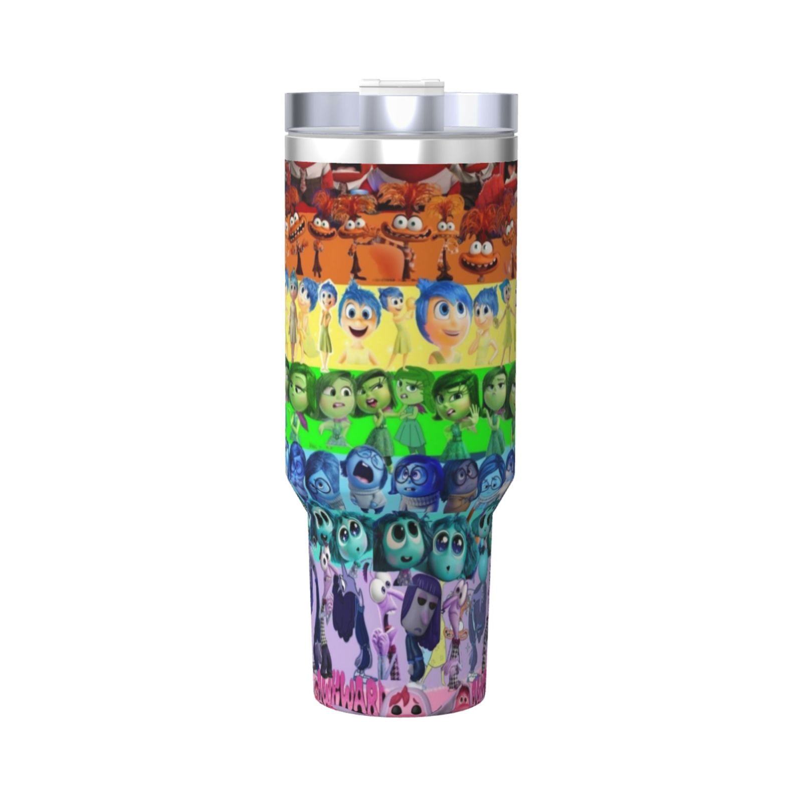 Pixar Inside Out Current Mood Many Emotions 40 oz Tumbler with Handle ...