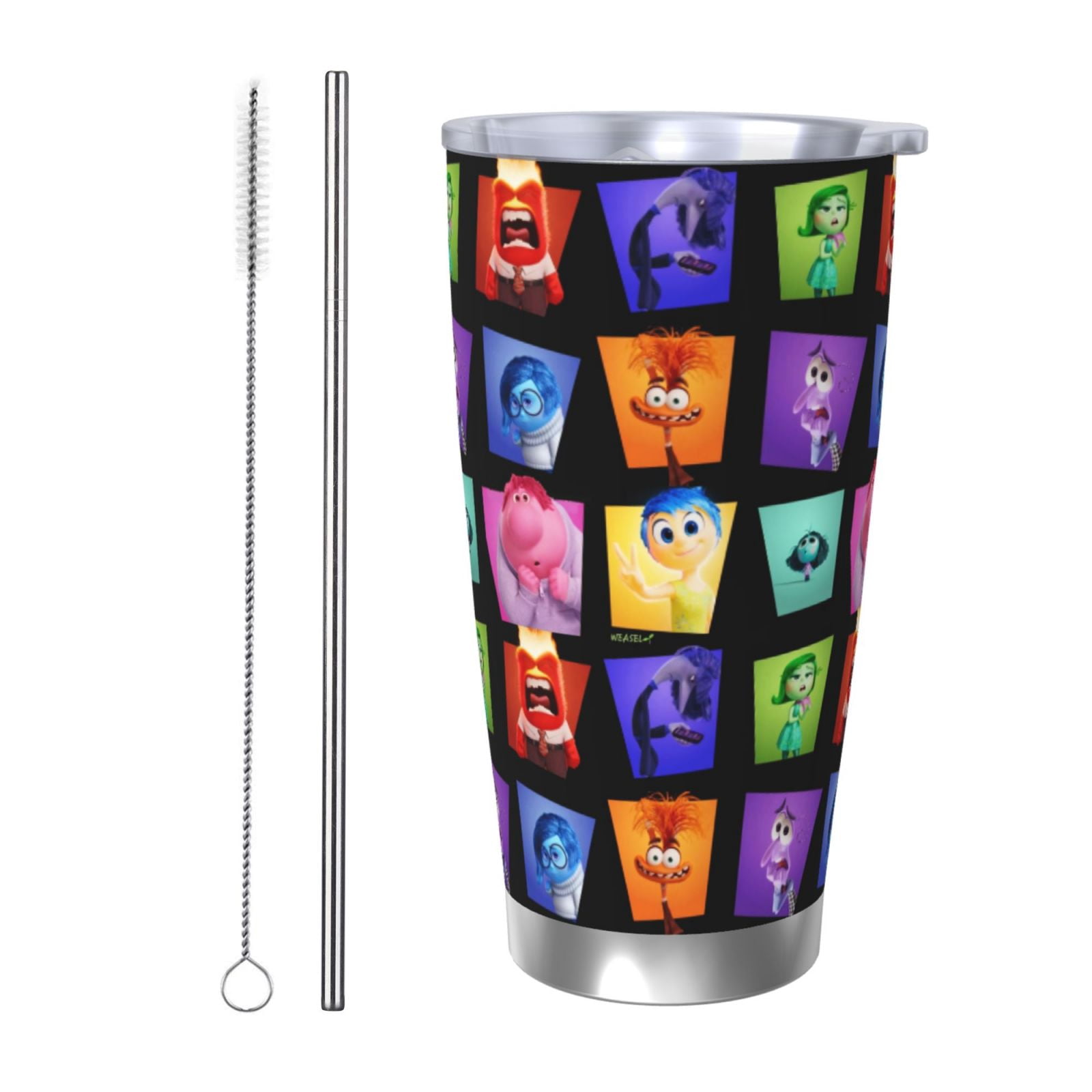 Pixar Inside Out Current Mood Many Emotions Kids Water Bottle with ...
