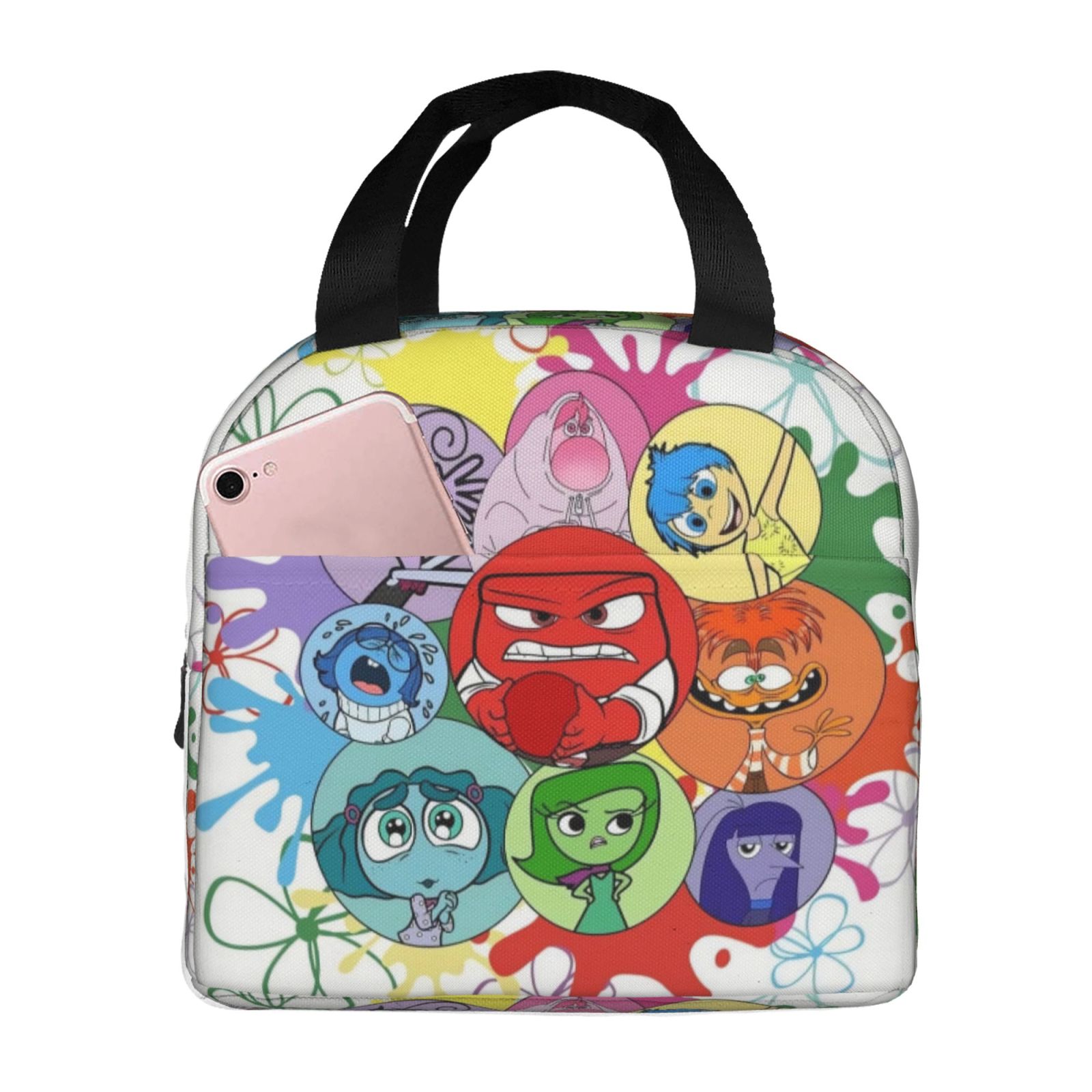 Pixar Inside Out Current Mood Many Emotions Lunch Box for Women Men ...