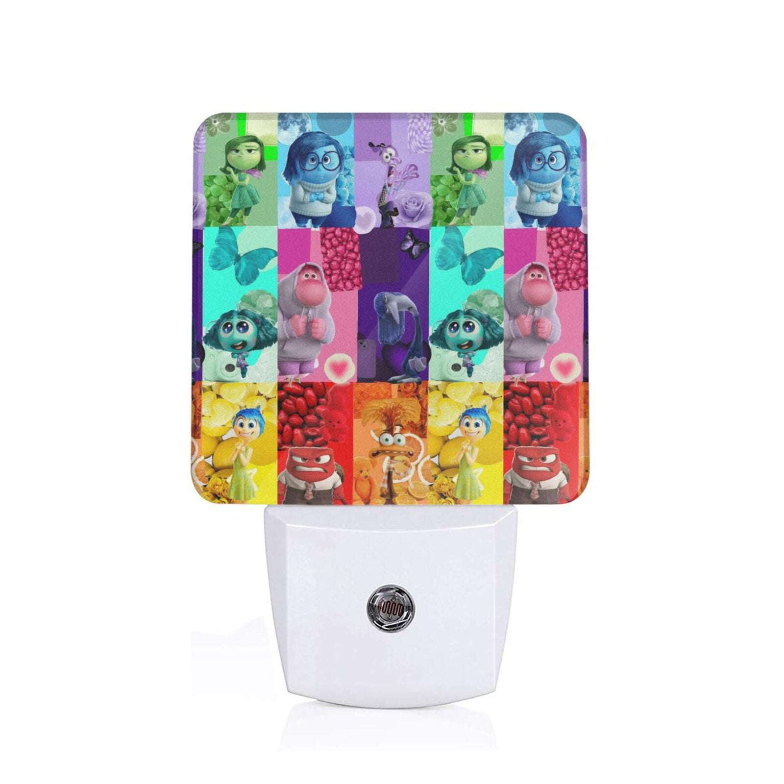 Pixar Inside Out Current Mood Many Emotions Night Light,Plug-in LED ...