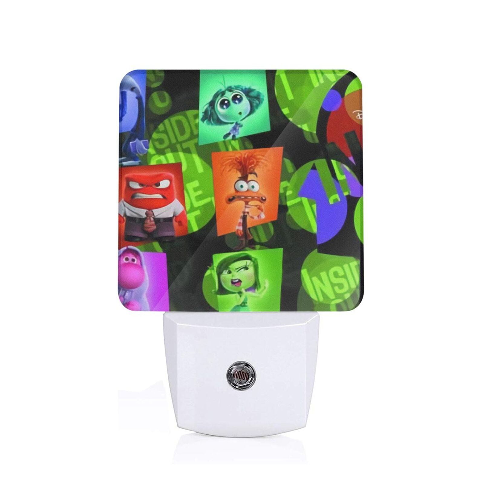 Pixar Inside Out Current Mood Many Emotions Night Light,Plug-in LED ...