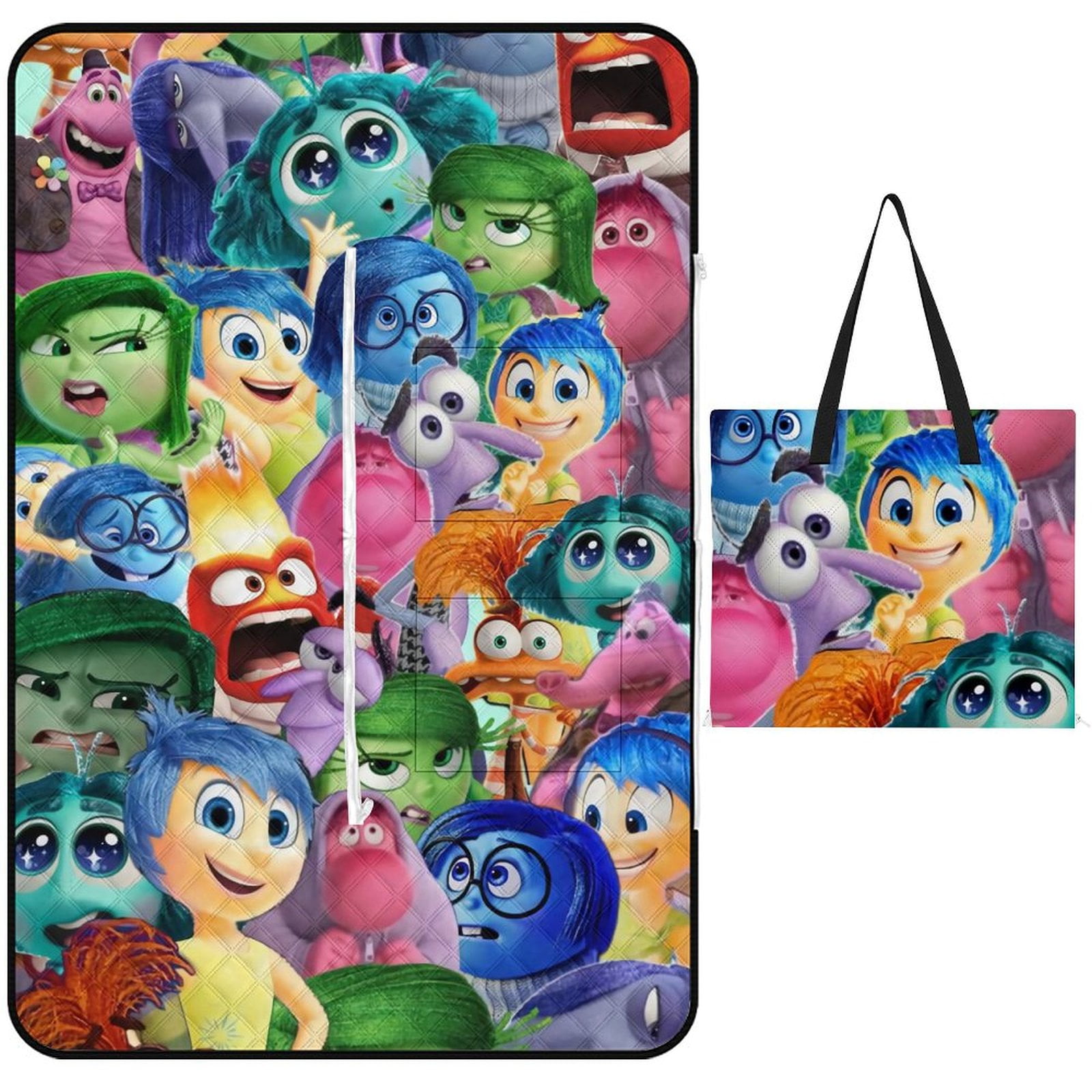 Pixar Inside Out Current Mood Many Emotions Picnic Blanket Outdoor ...