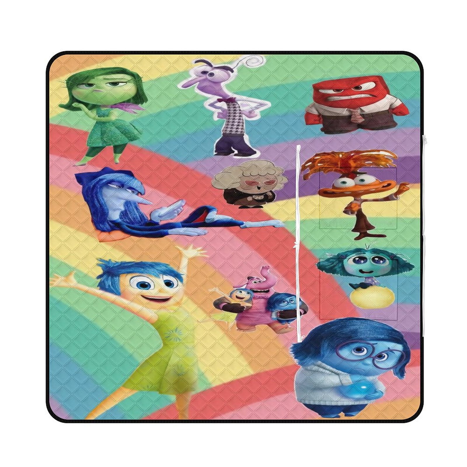Pixar Inside Out Current Mood Many Emotions Picnic Blankets Extra Large ...