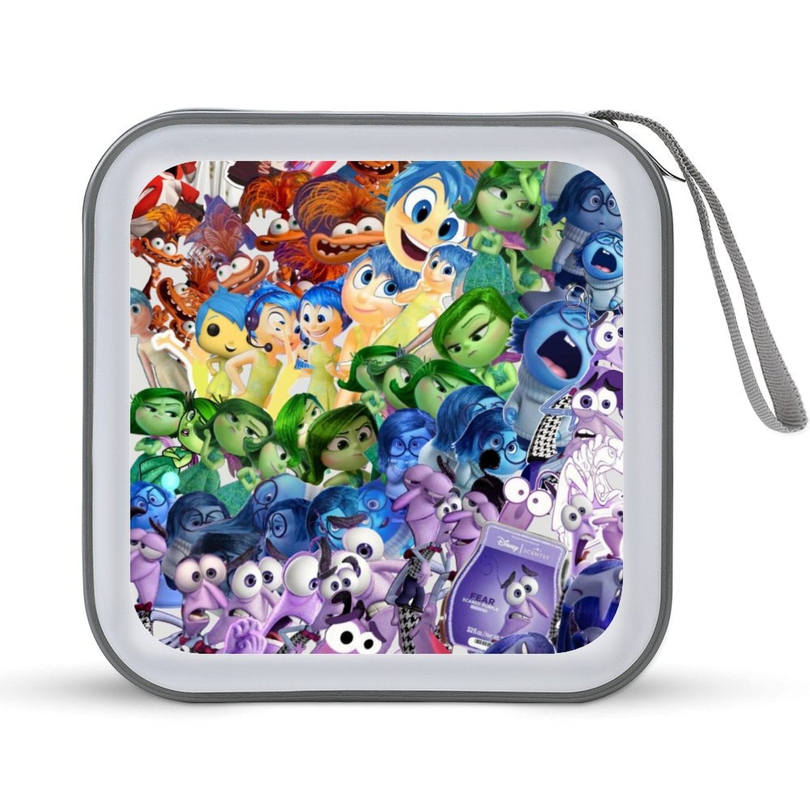 Pixar Inside Out Feel All Your Emotions Vintage CD Case, 40 Capacity ...