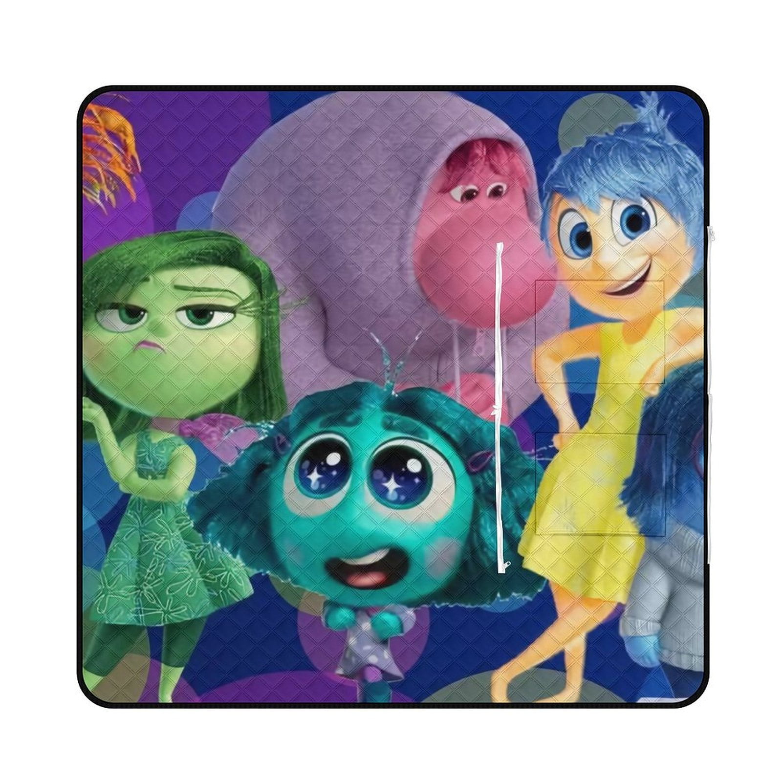 Pixar Inside Out Feel All Your Emotions Vintage Picnic Blankets Extra ...