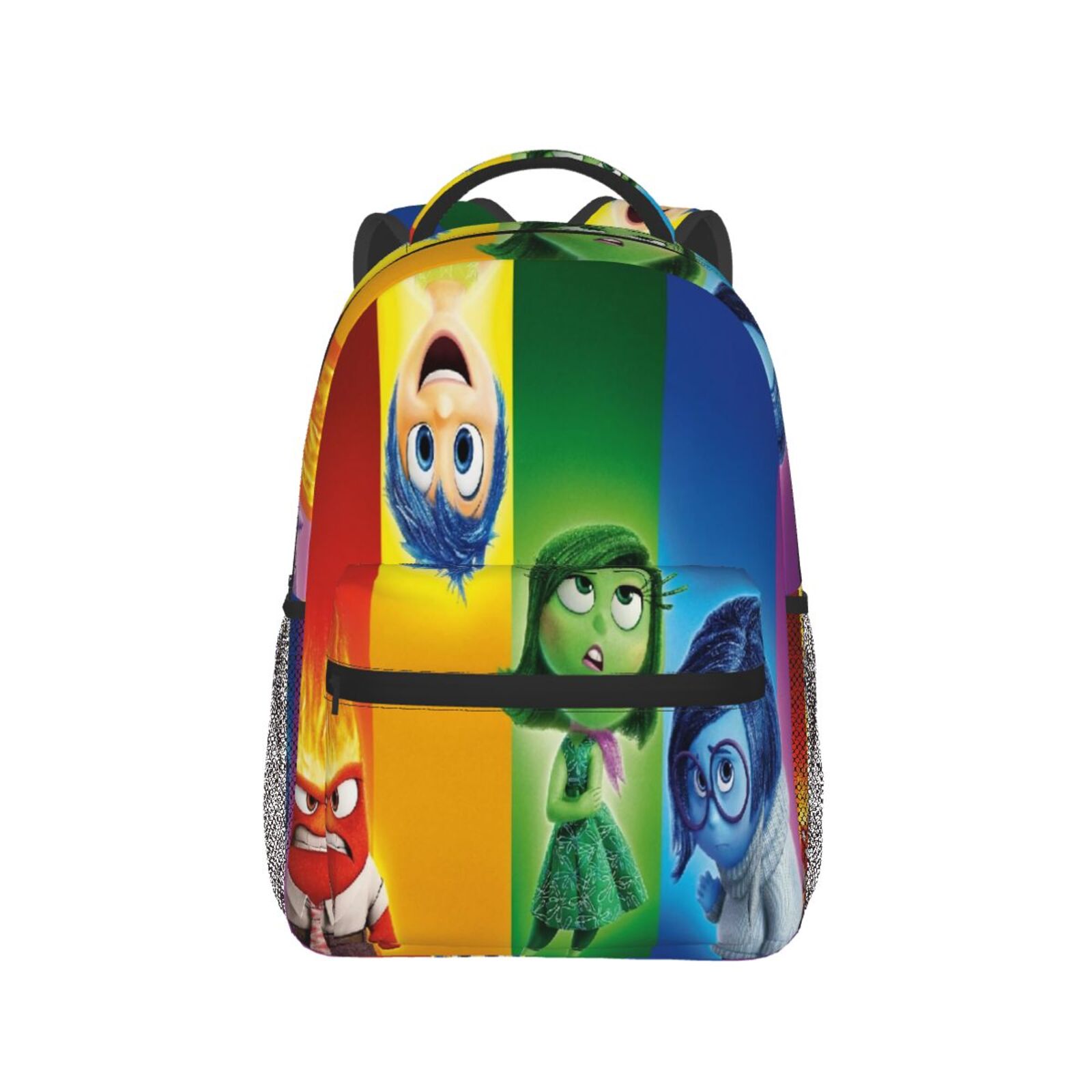 Pixar Inside Out Feel All Your Emotions Vintage Travel Backpack,Carry ...