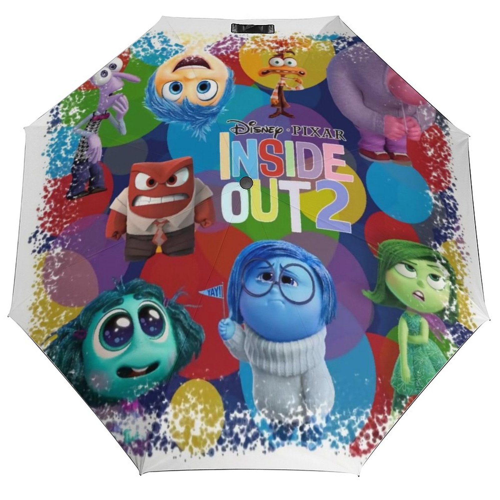 Pixar Inside Out Feel All Your Emotions Vintage Umbrella,Travel ...