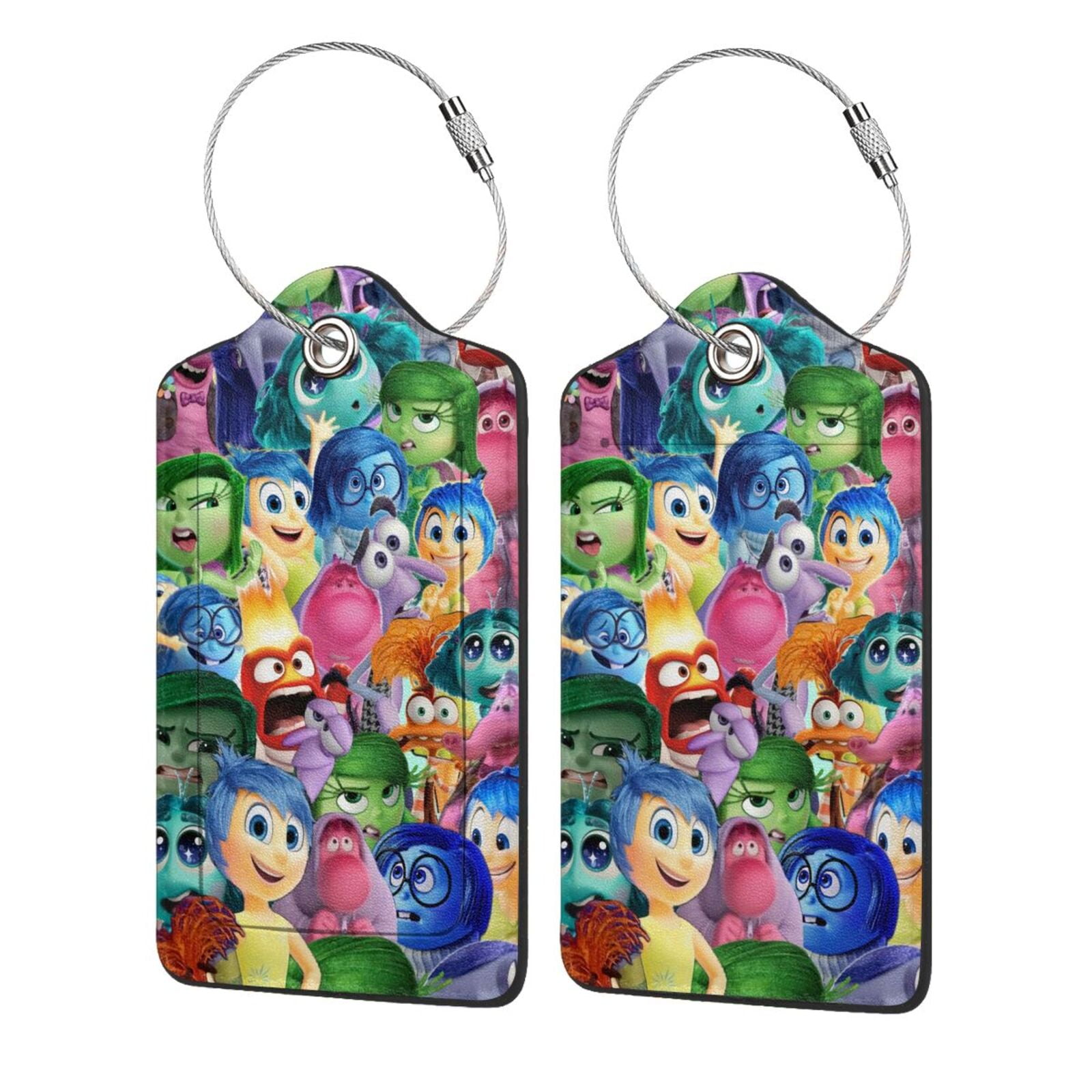 Pixar Inside Out 2 Current Mood Many Emotions 003 Luggage Tags for ...