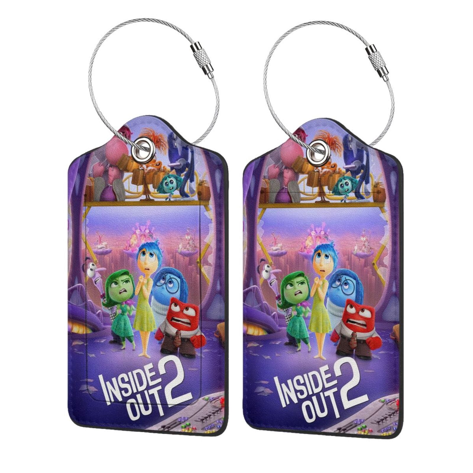 Pixar Inside Out 2 Current Mood Many Emotions 006 Luggage Tags for ...