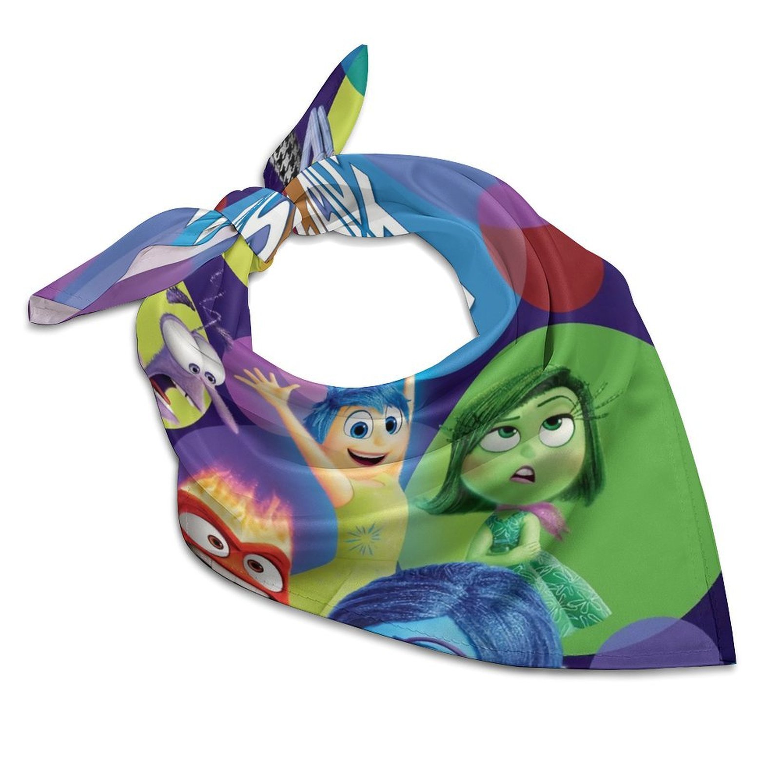 Pixar Inside Out 2 Current Mood Many Emotions 04 Square Satin Head ...