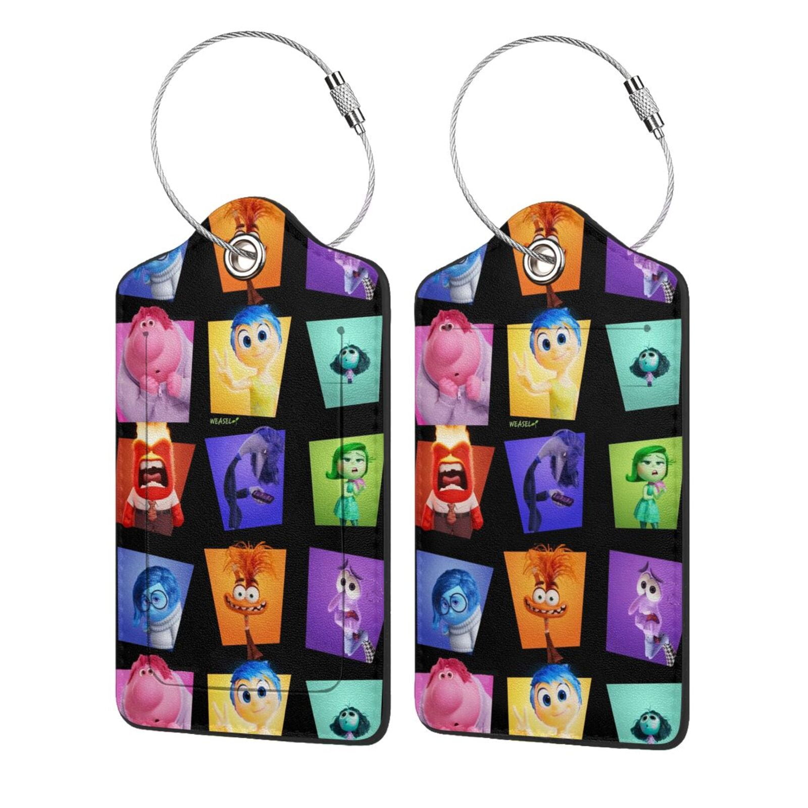 Pixar Inside Out 2 Current Mood Many Emotions 06 Luggage Tags for ...