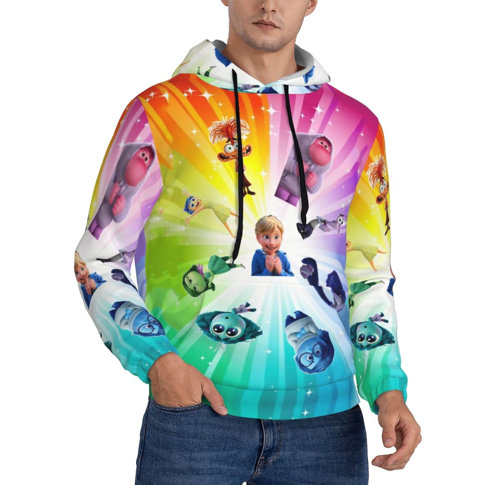 Pixar Inside Out 2 Current Mood Many Emotions 15 Sweatshirts Hoodie 3D ...