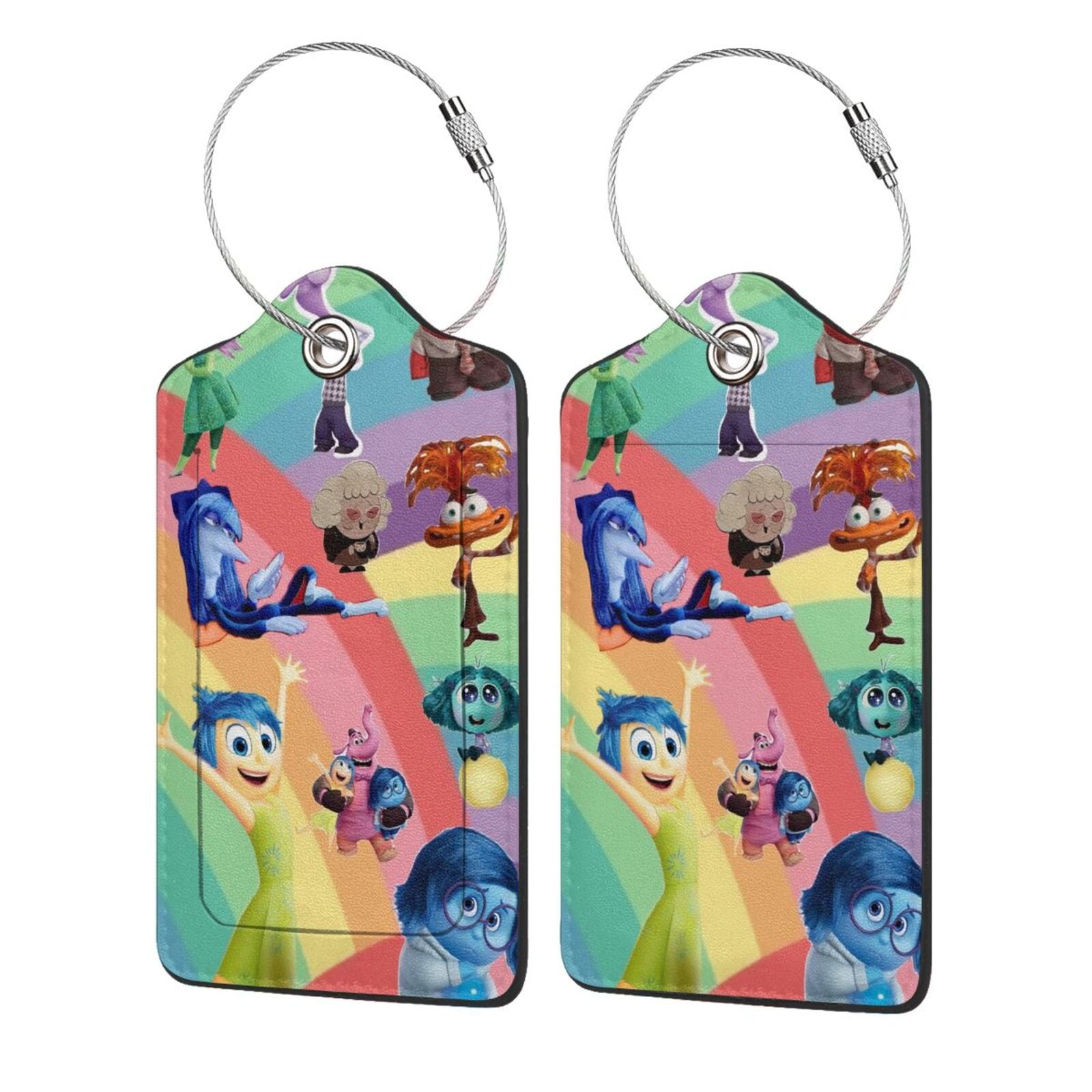 Pixar Inside Out 2 Current Mood Many Emotions 17 Luggage Tags for ...