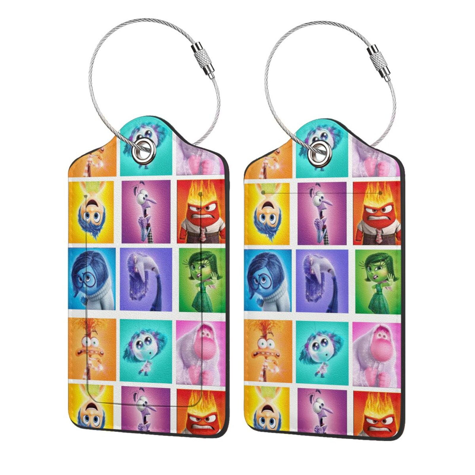 Pixar Inside Out 2 Current Mood Many Emotions 20 Luggage Tags for ...