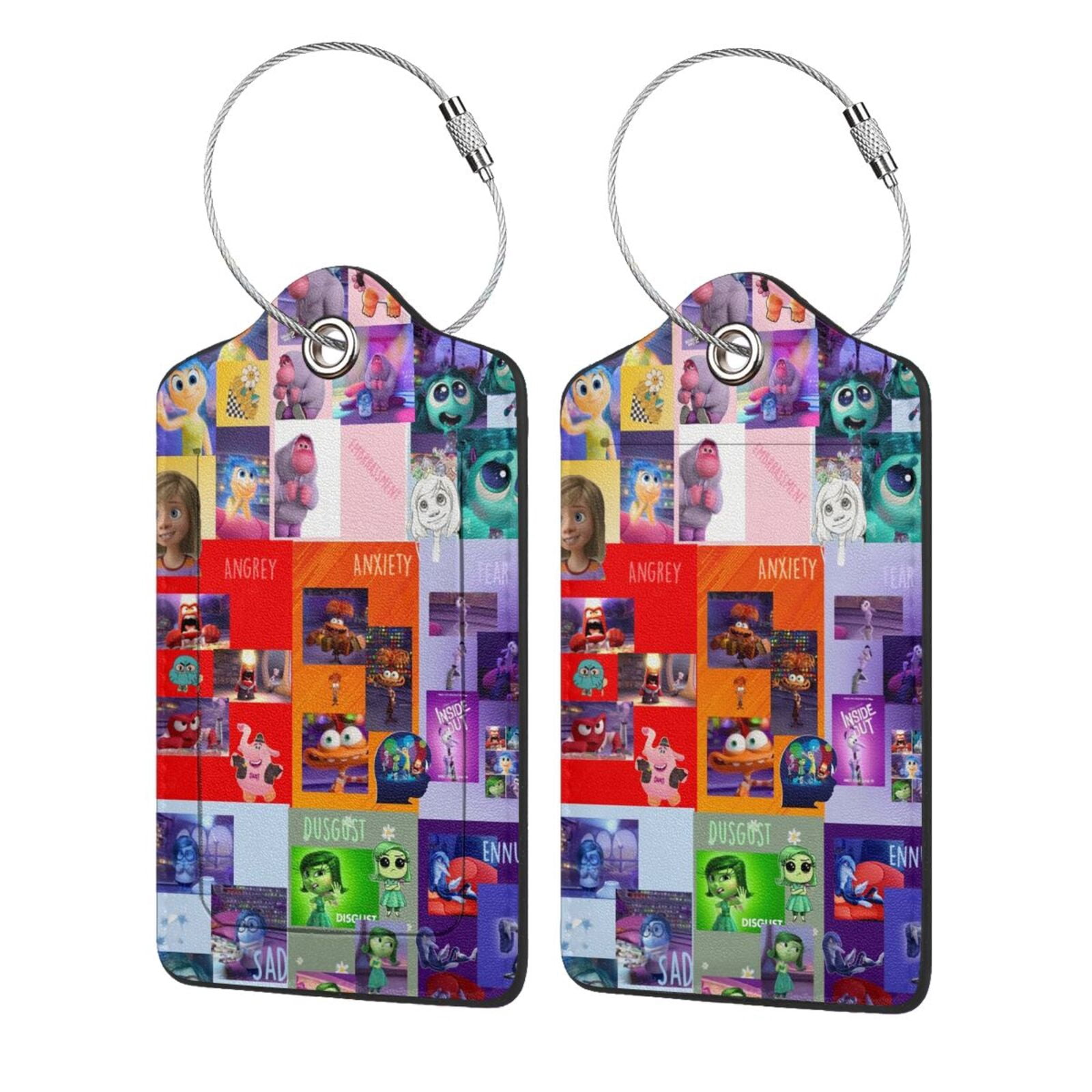 Pixar Inside Out 2 Current Mood Many Emotions 68 Luggage Tags for ...