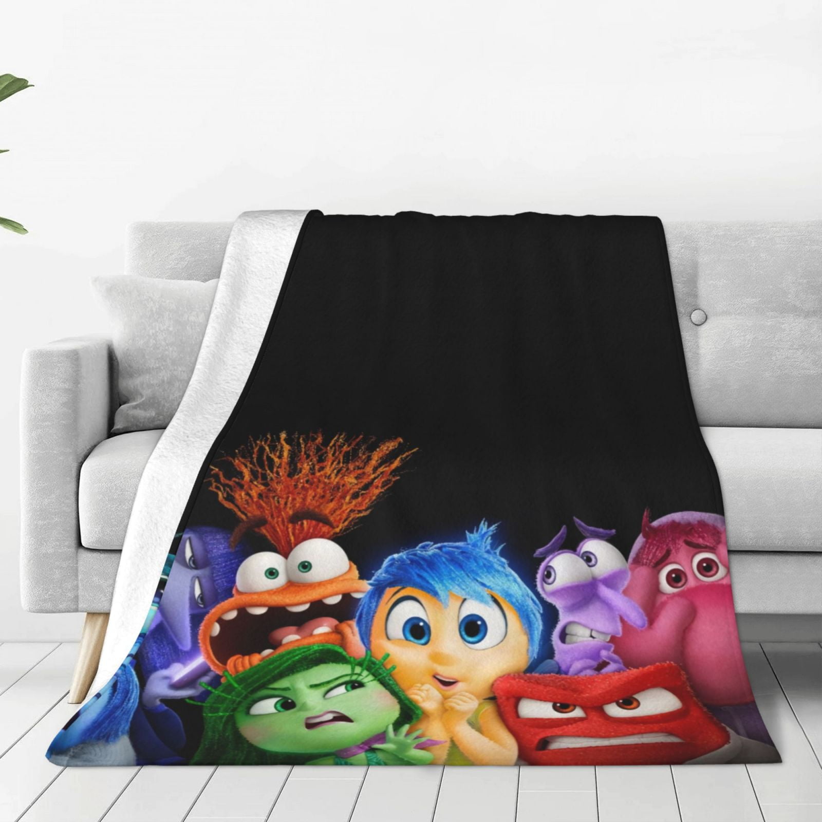Pixar Inside Out 2 Current Mood Many Emotions 698 Blanket Cartoon ...