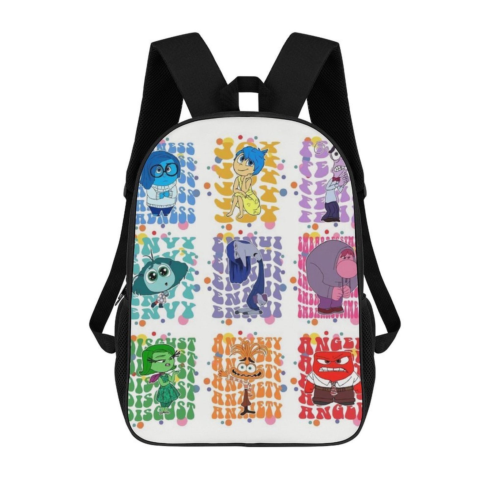 Pixar Inside Out 2 Feel All Your Emotions Backpack Travel Bag for Men ...