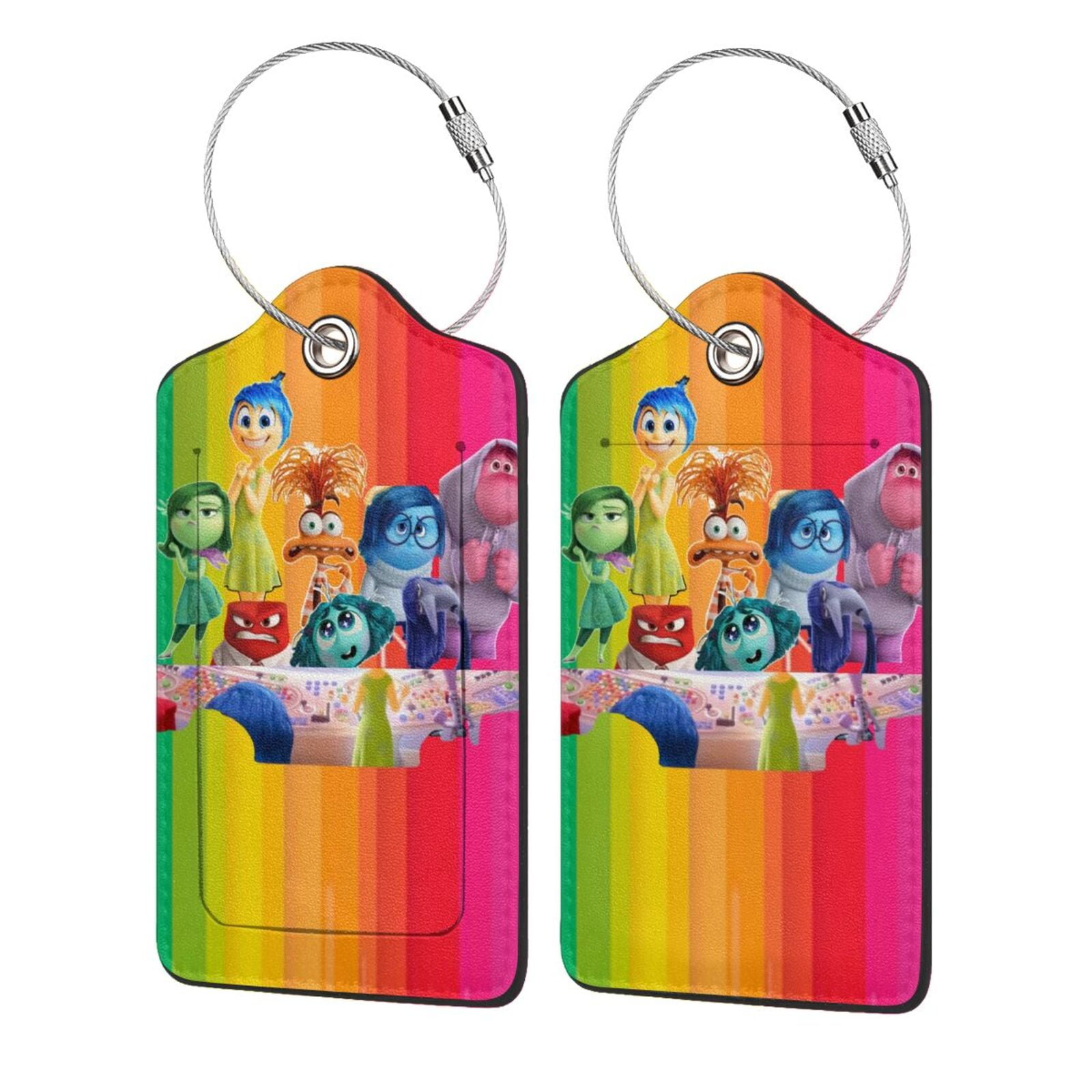 Pixar Inside Out 2 Feel All Your Emotions58 Luggage Tags for Suitcases ...