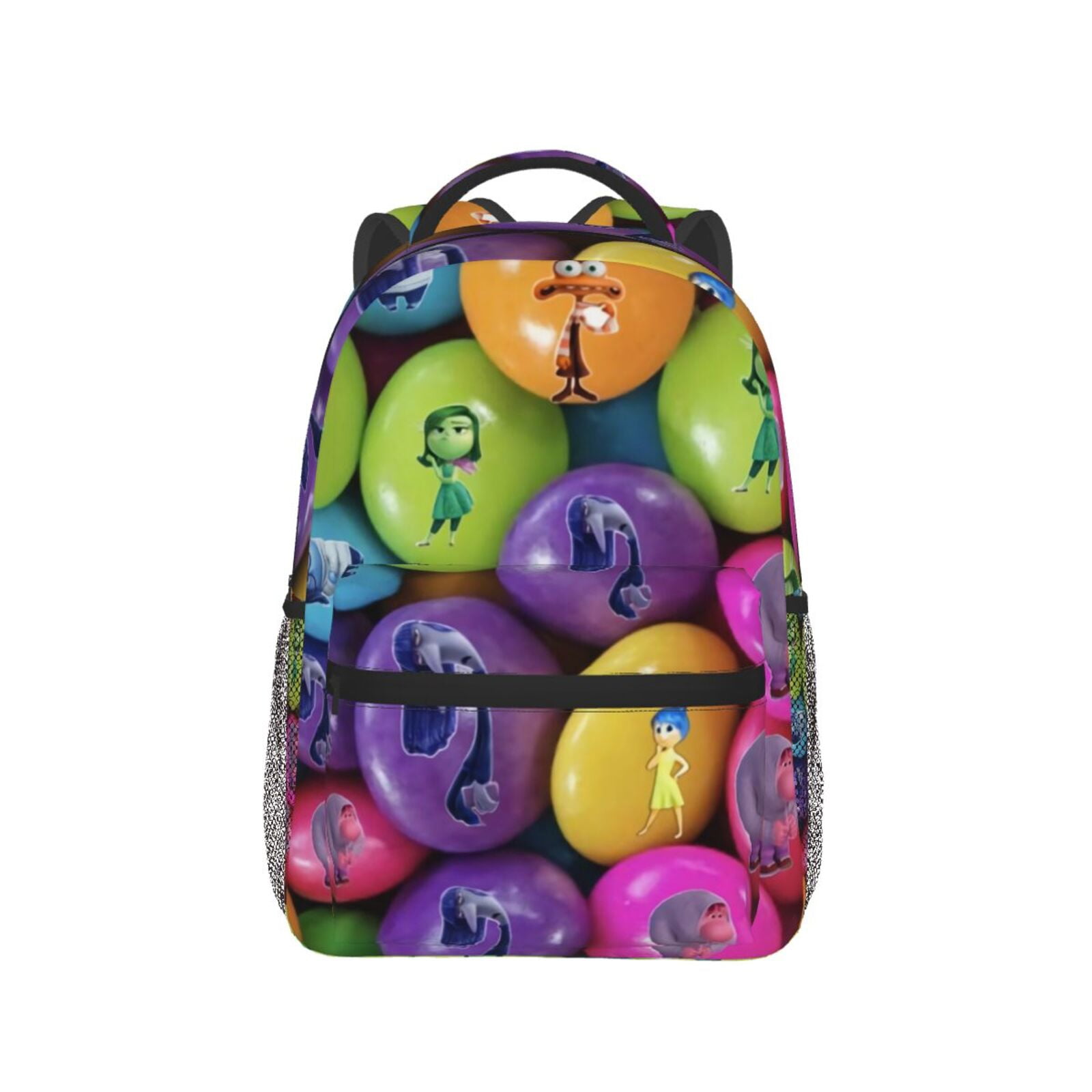 Pixar Inside Out Backpack,Polyester Travel Backpack for Women Men ...