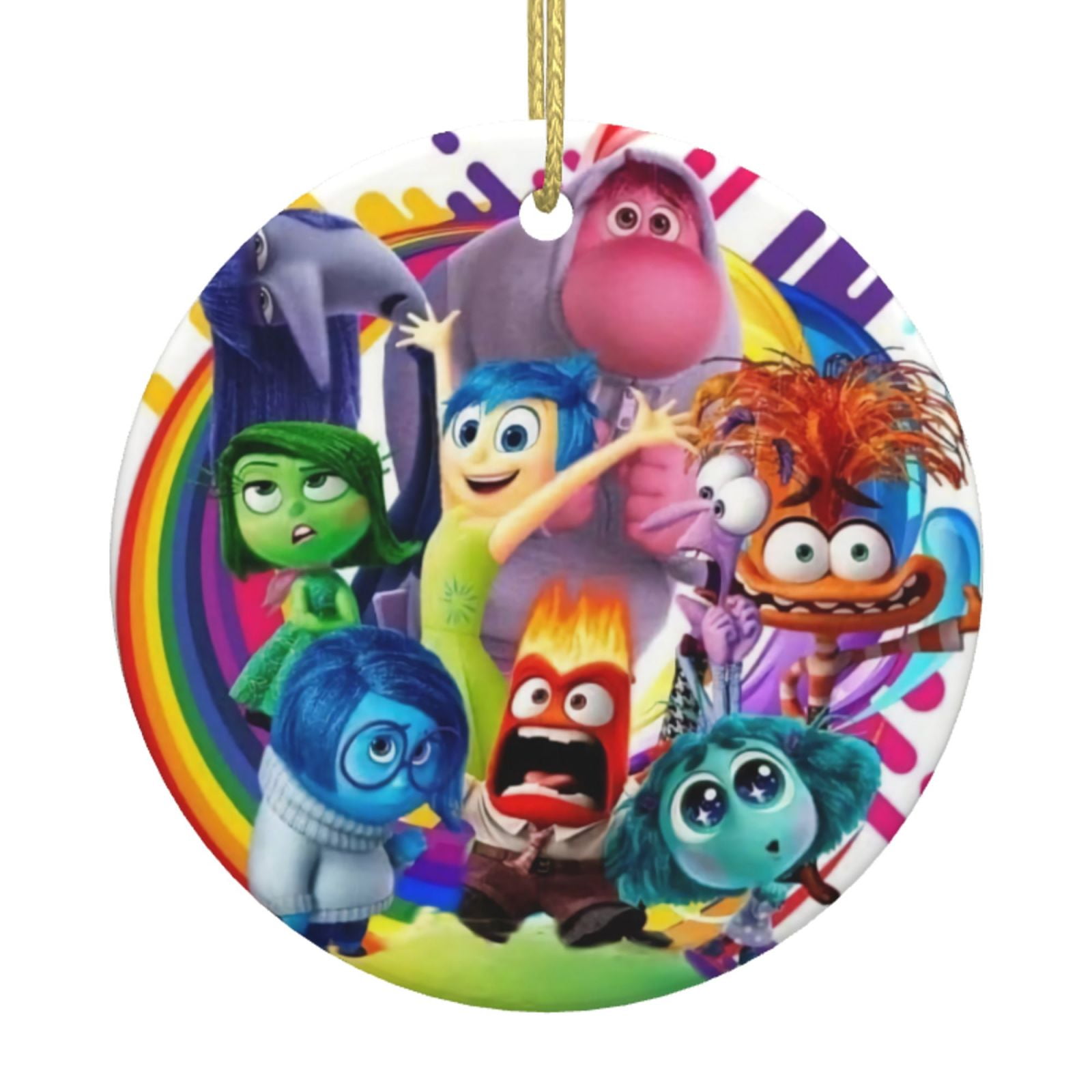Pixar Inside Out Christmas Ornament 2026,Ornaments for Christmas Tree ...