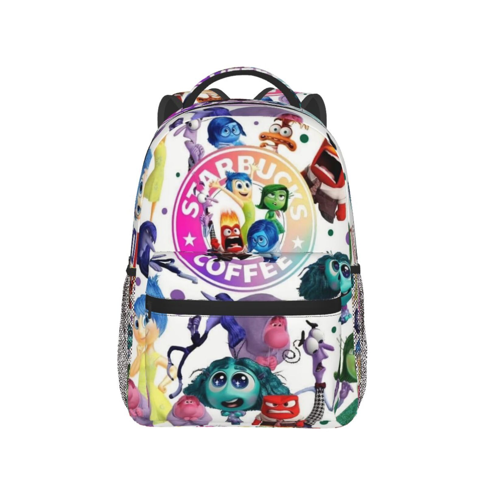 Pixar Inside Out Current Mood Many Emotions Backpack 15.7 Inch,Travel ...