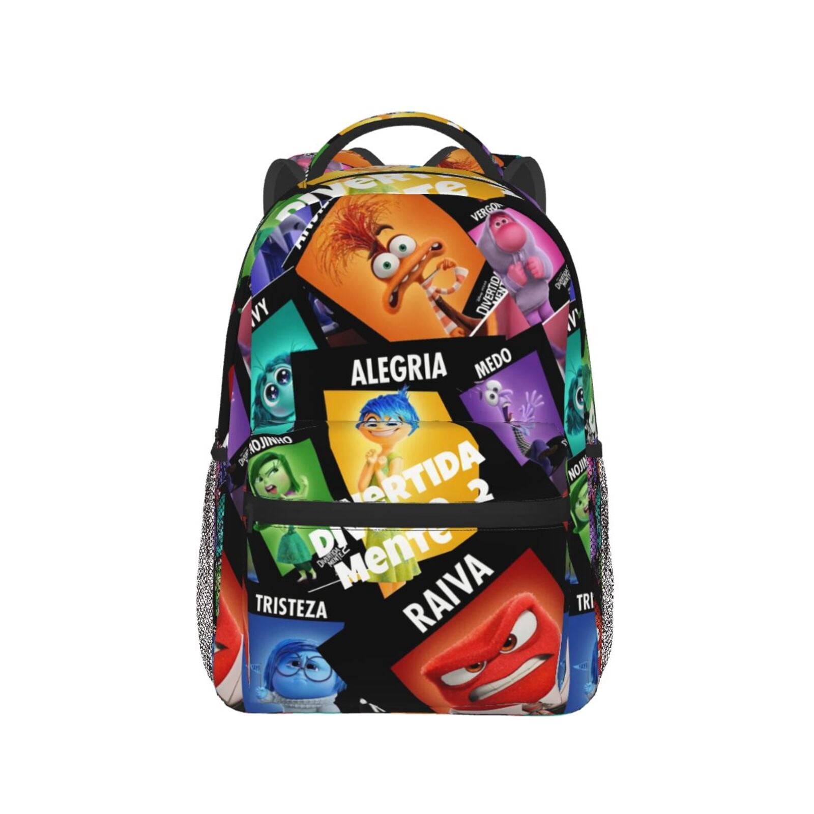 Pixar Inside Out Current Mood Many Emotions Backpack,Polyester Travel ...