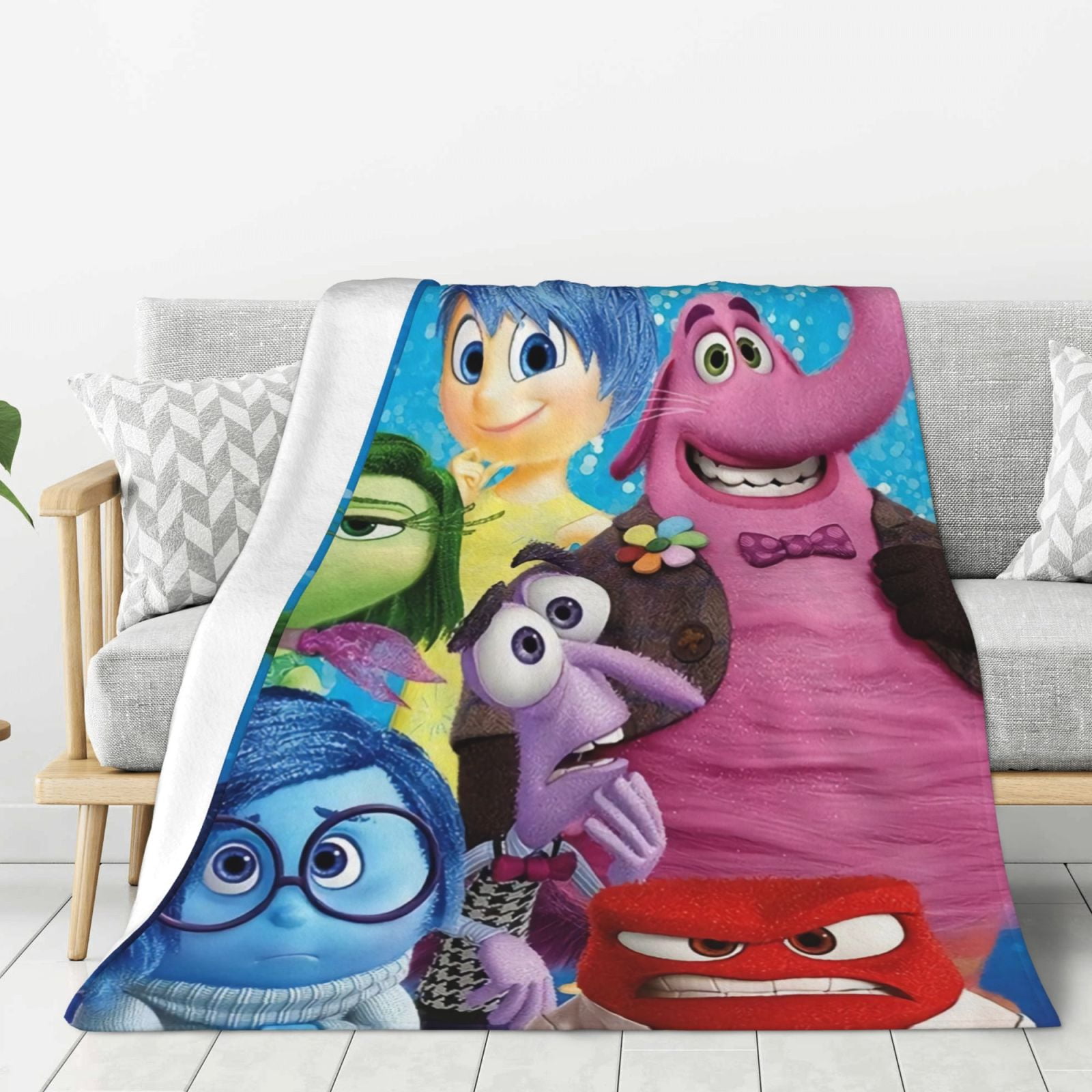 Pixar Inside Out Current Mood Many Emotions Blanket,Throw Blanket for ...