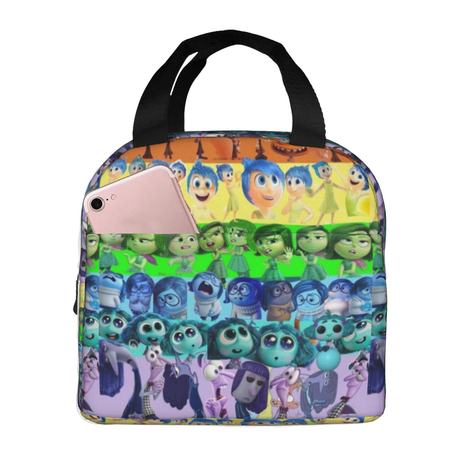 Pixar Inside Out Current Mood Many Emotions Insulated Lunch Bag for ...