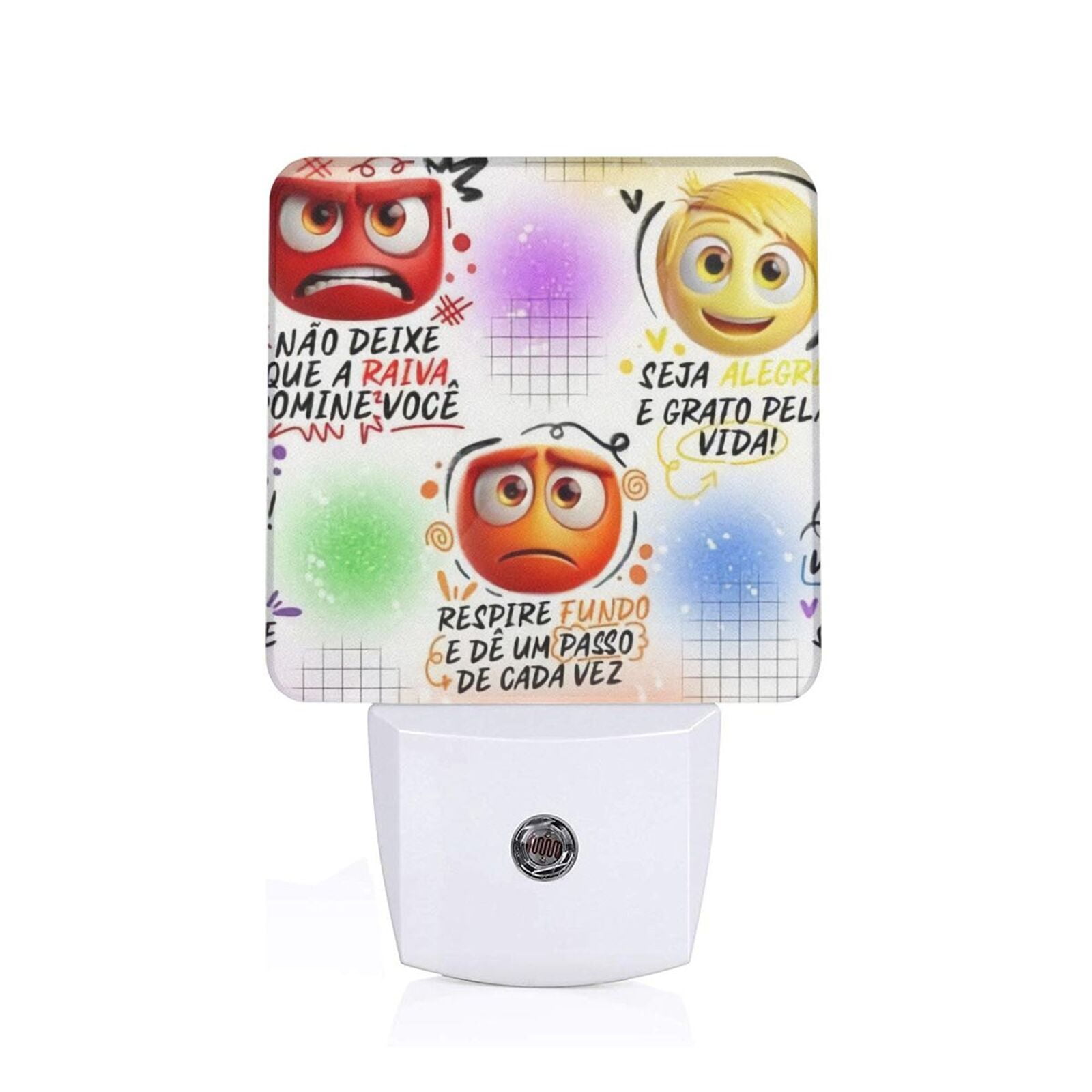 Pixar Inside Out Current Mood Many Emotions LED Night Light with Dusk ...