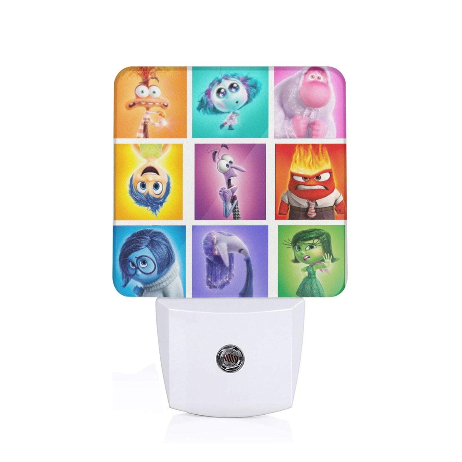 Pixar Inside Out Current Mood Many Emotions LED Night Light with Dusk ...