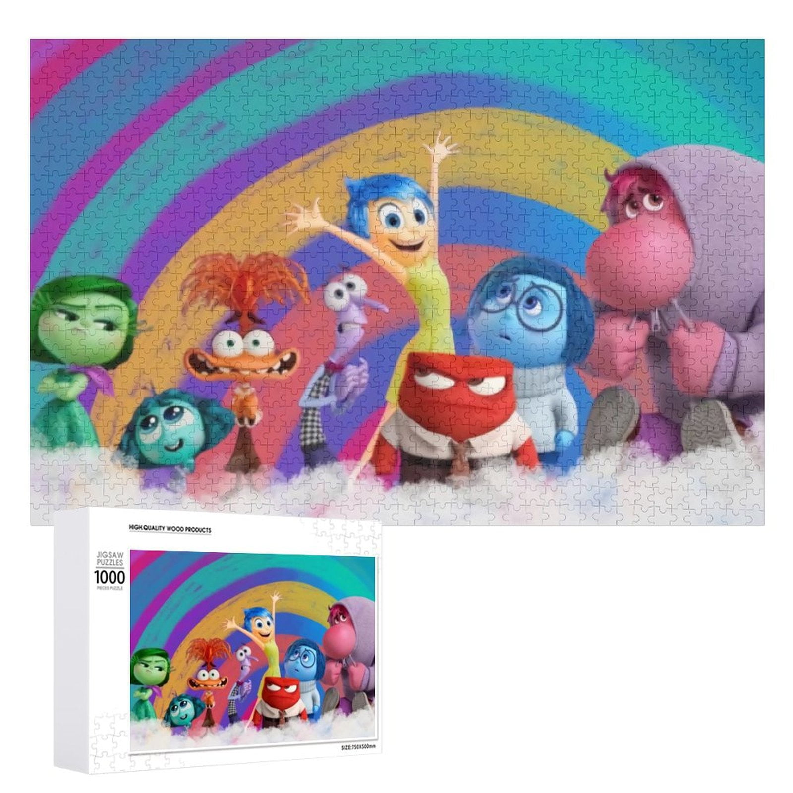 Pixar Inside Out Current Mood Many Emotions Puzzles for Adults 1000 ...