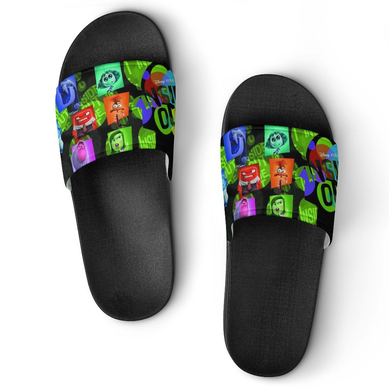 Pixar Inside Out Current Mood Many Emotions Slippers for Men and Women ...