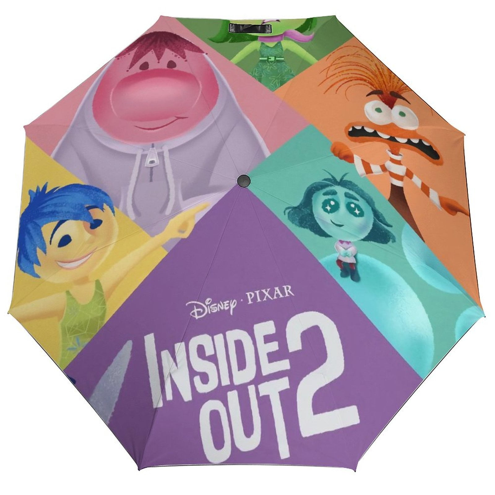 Pixar Inside Out Umbrella Windproof Travel Umbrellas for Rain,Easy Auto ...
