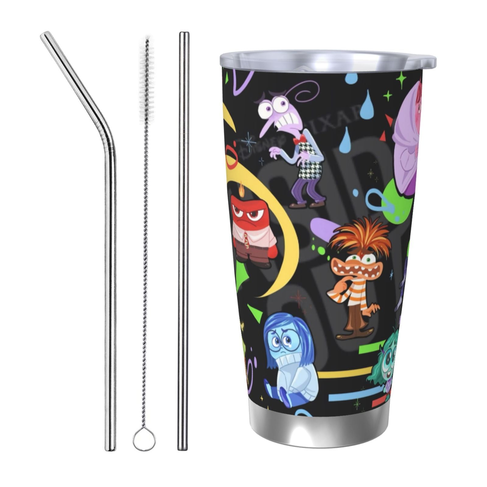 Pixar Inside Out Water Bottle 20oz Stainless Steel Vacuum Insulated ...