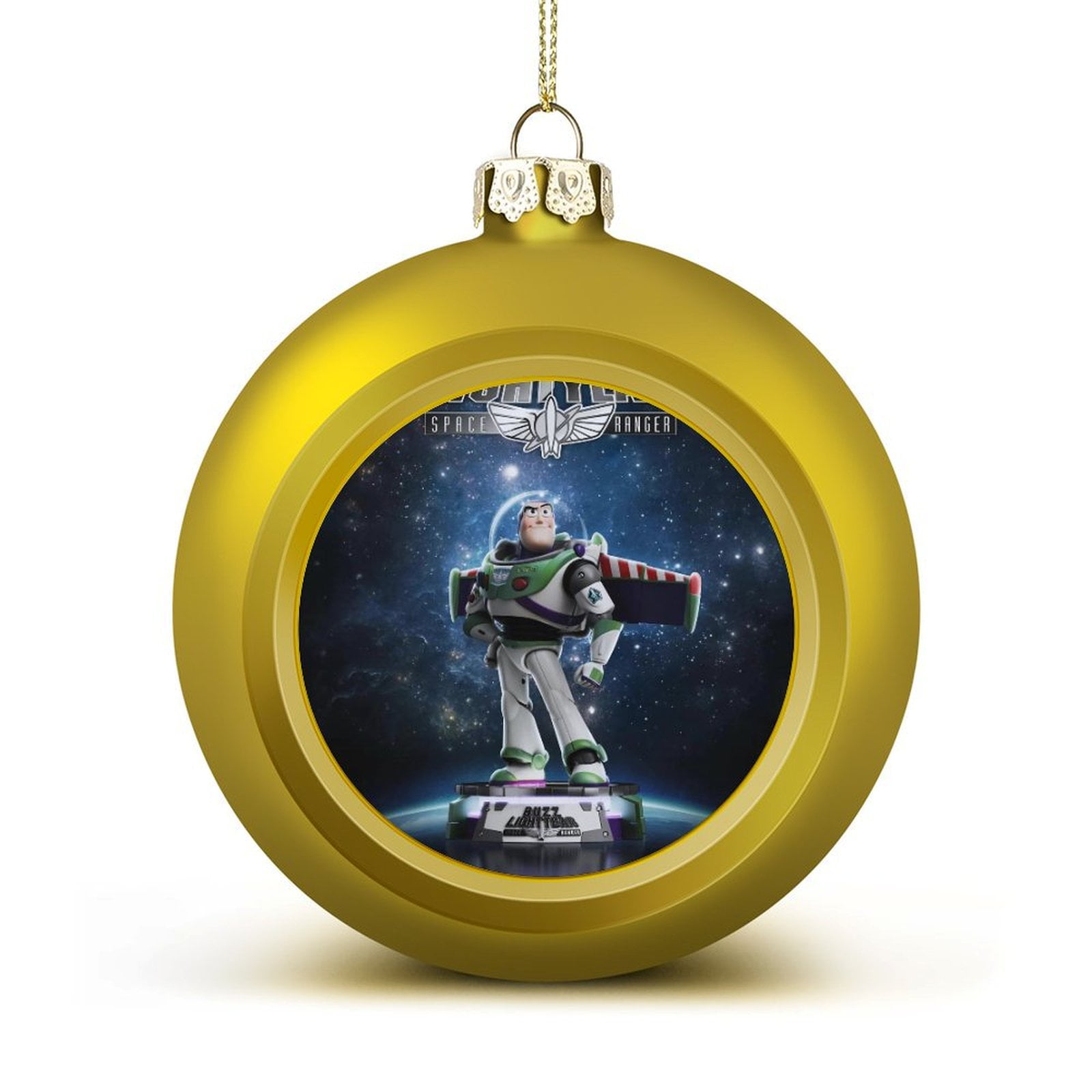 Pixar Lightyear Buzz And Sox Retro Space Ranger Christmas Ornaments ...