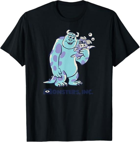 Pixar Monsters Inc. Sulley And Boo Smiles T-Shirt Shirt, Size 3Xl, Tee ...