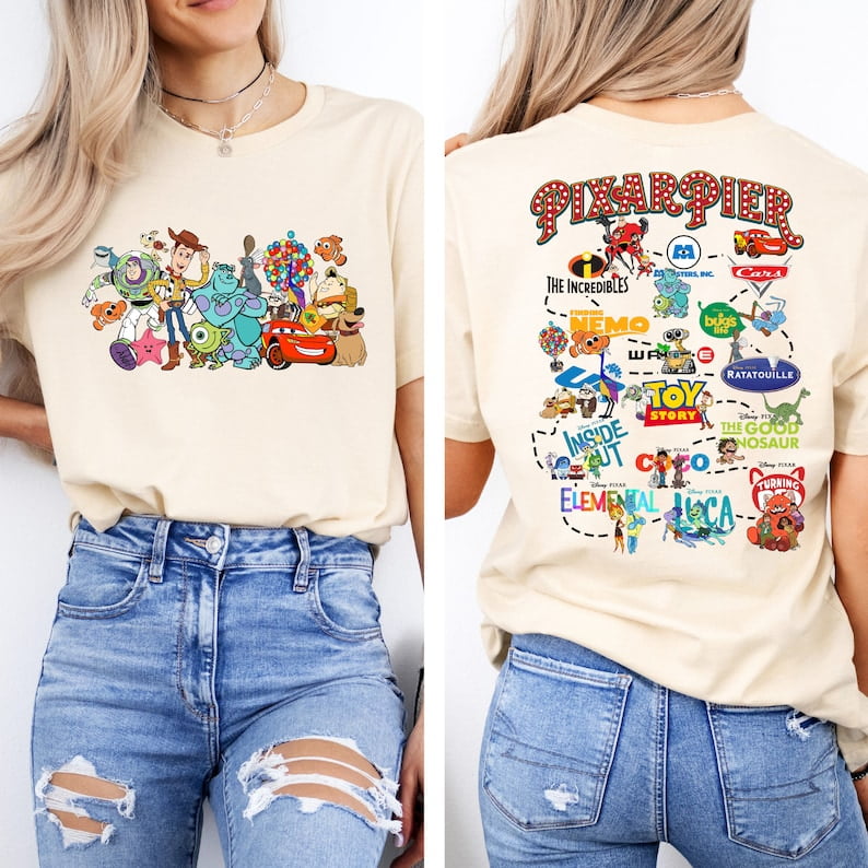 Pixar Pier Disneyland Shirt, Disney Festival 2025 Shirt, Disney Pixar ...