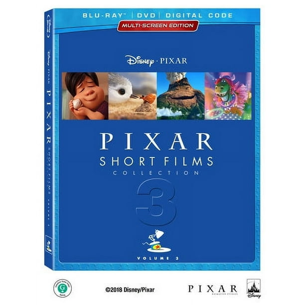 Pixar Short Films Collection: Volume 3 (DVD + DVD + Digital Copy), Walt ...
