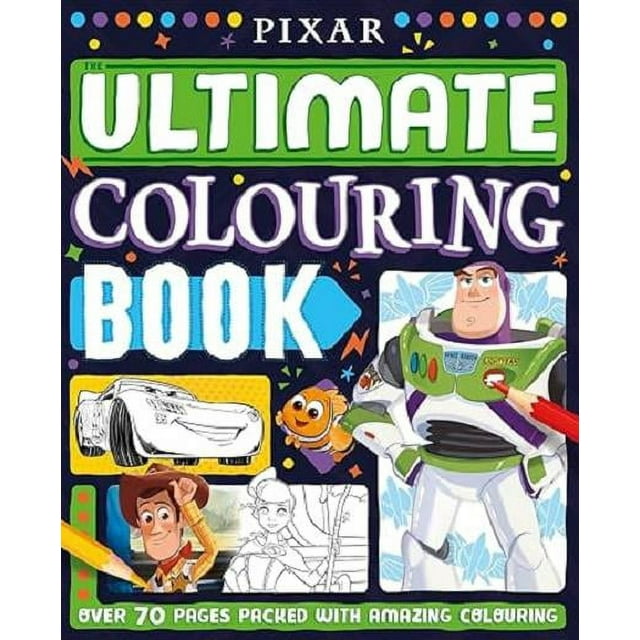 Pixar: The Ultimate Colouring Book Walt Disney - Walmart.com