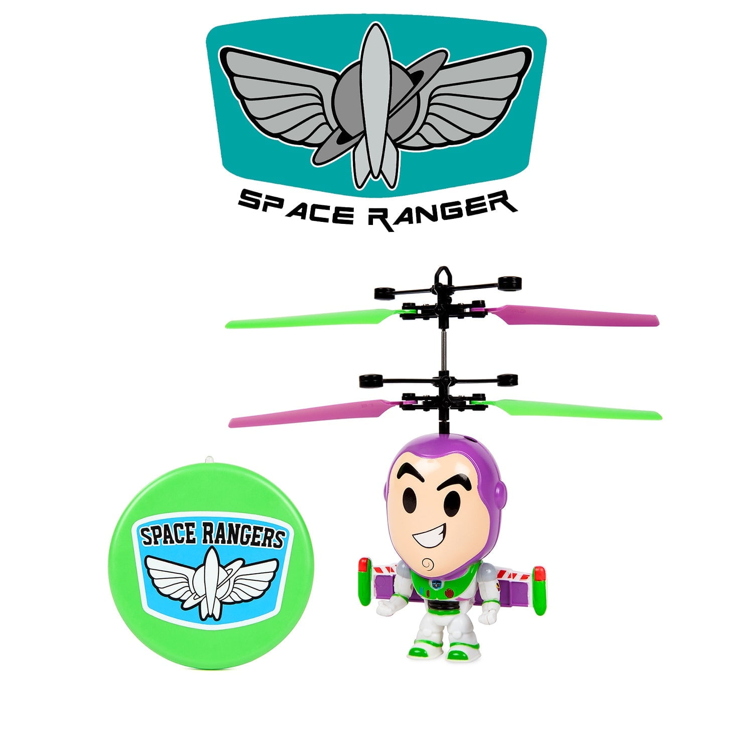 Pixar Toy Story Buzz Lightyear 3.5 Inch Flying Character Helicopter ...