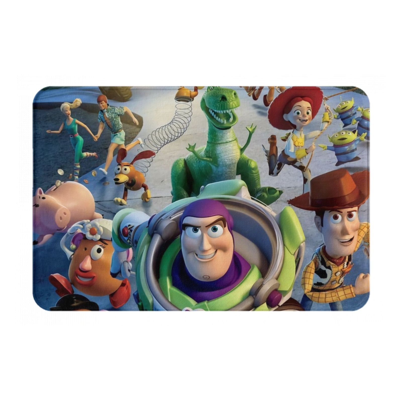 Pixar Toy Story Buzz Lightyear Bath mats for Bathroom Non Slip,Fluffy ...