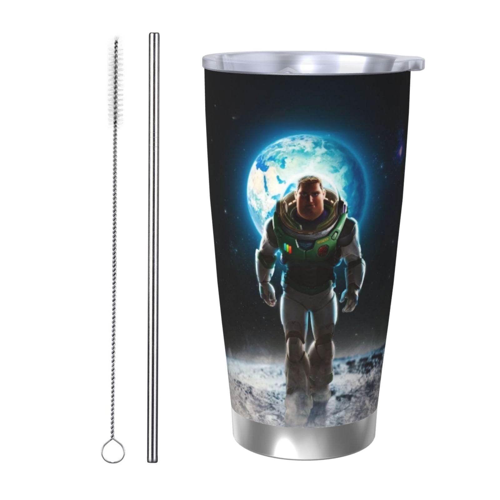 Pixar Toy Story Buzz Lightyear Grin Graphic Water Bottle,Coffee Cups ...