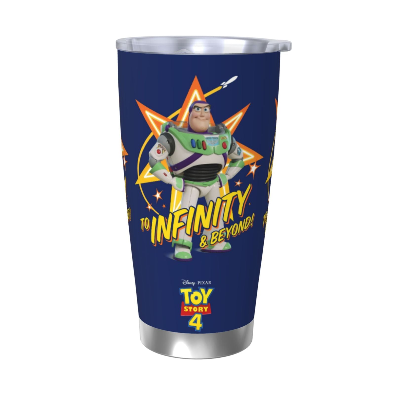 Pixar Toy Story Buzz Lightyear To Infinity Water Bottle,Travel Coffee ...
