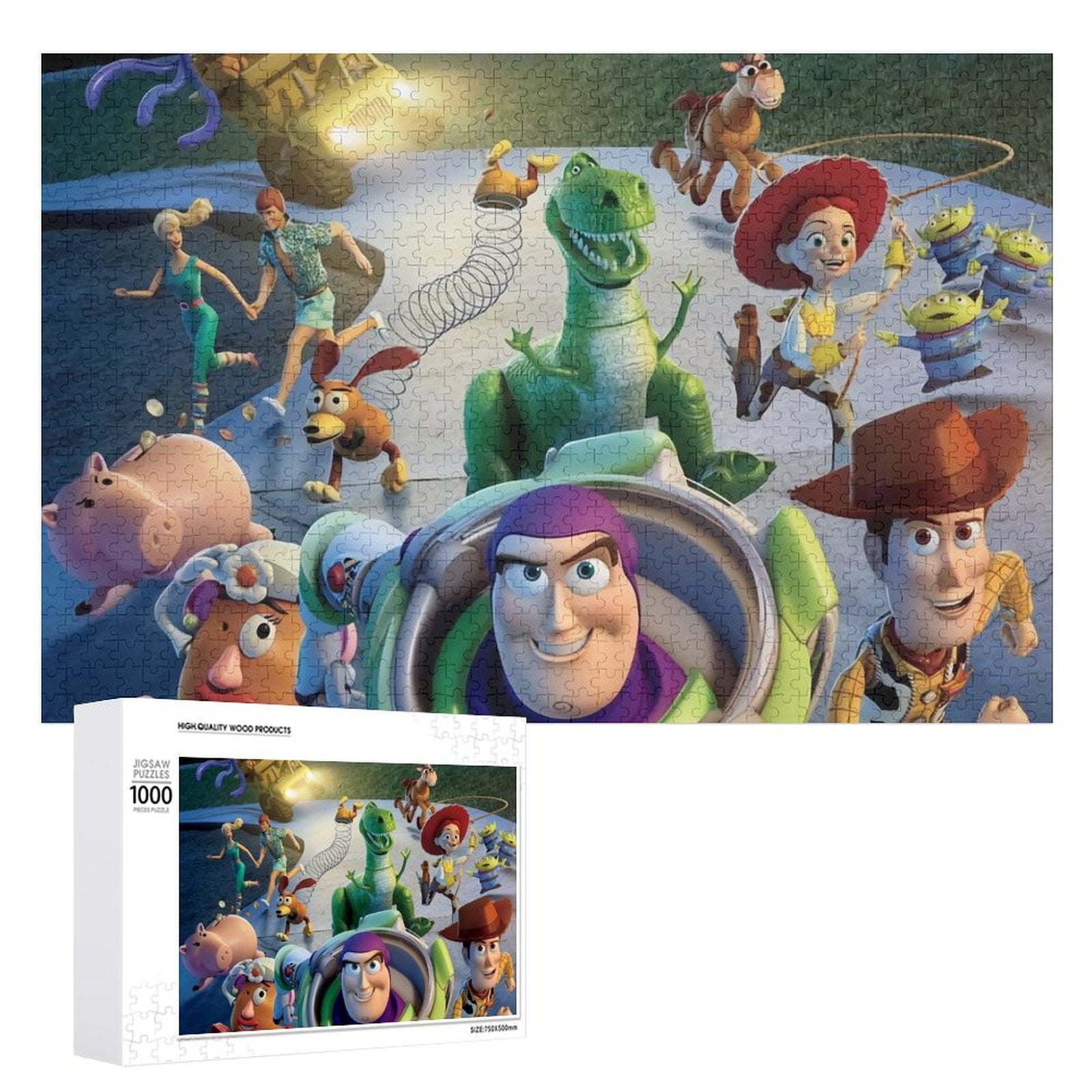 Pixar Toy Story Buzz Lightyear Puzzles- 1000 Piece Jigsaw Puzzle for ...